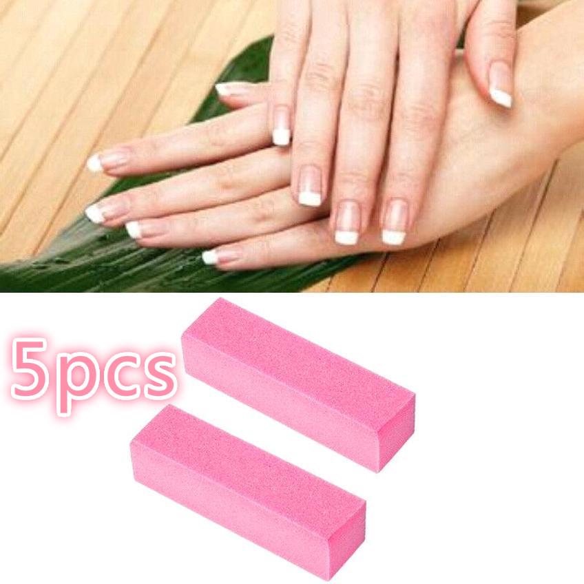 Nail Manicure Buffing Buffer Sanding Files Block Art Pedicure Tool ...