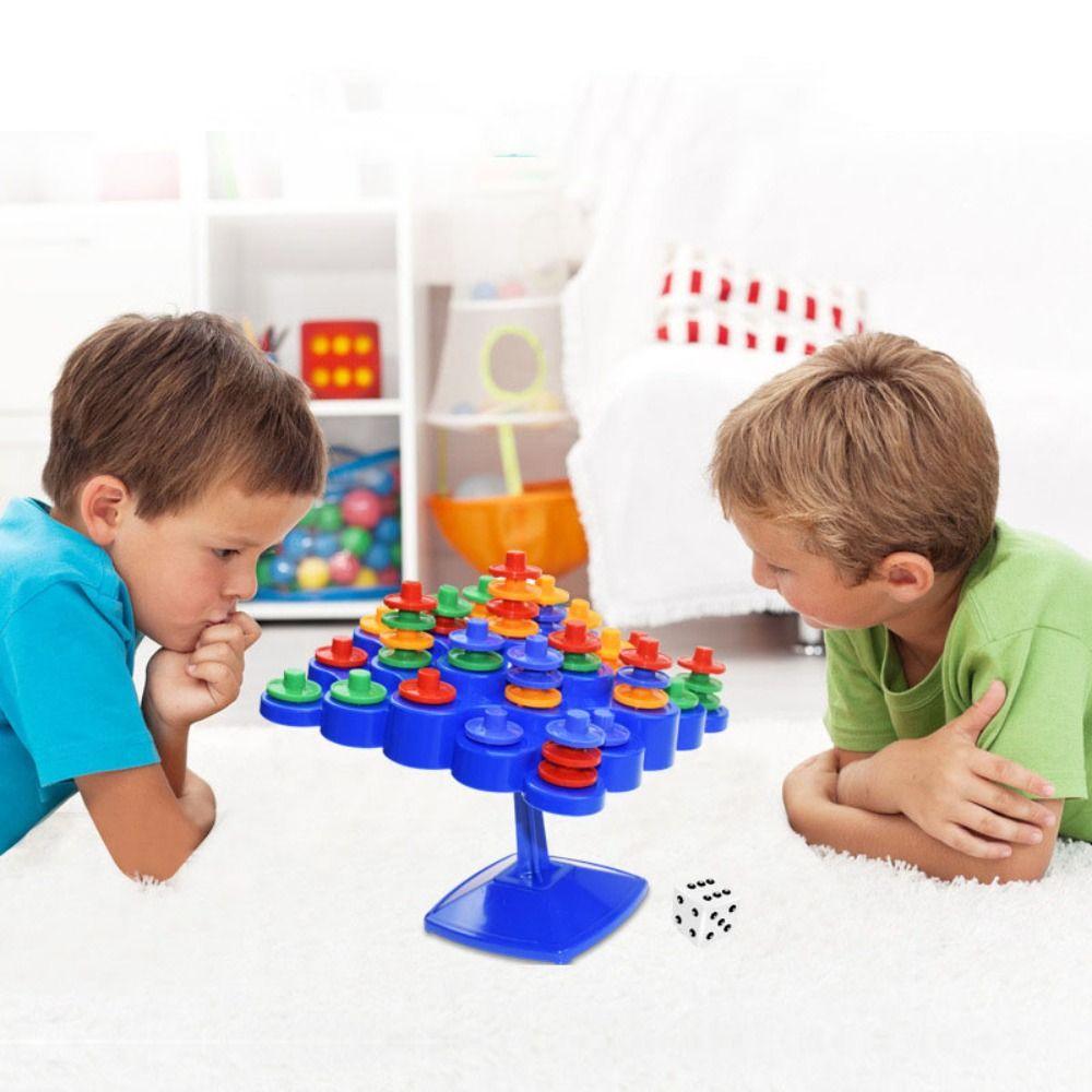 Plastic Balance Tree Game Stacking Blocks Learning Holiday – the best ...