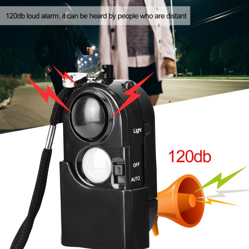 Buy 120dB Personal Alarm Security Alarm Girls Self Protection Anti-Wolf ...