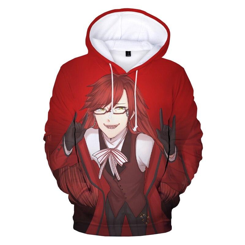 Buy Black Butler 3d Printed Hoodies Men /Women Winter Autumn Fashion ...