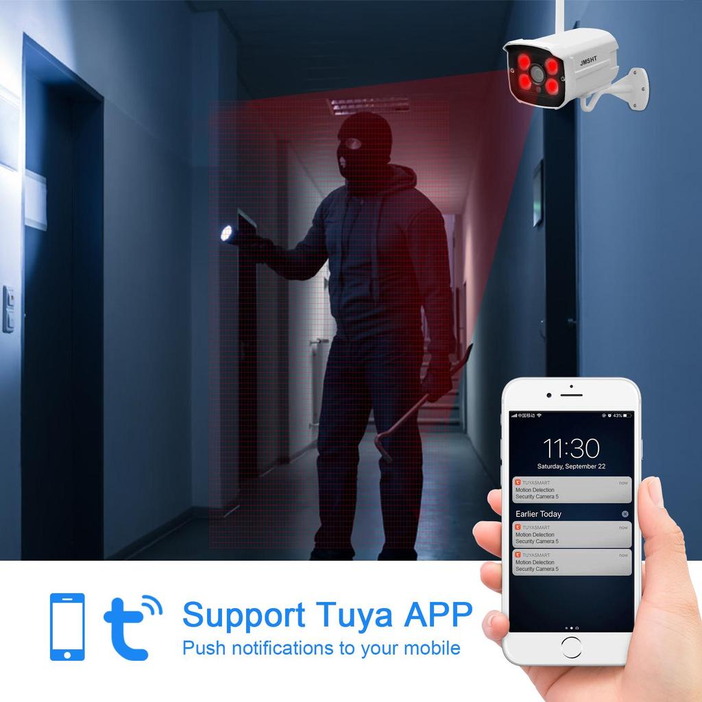 Buy Jidetech CCTV 1080P Wireless 4 Channel NVR Kit Security Camera ...