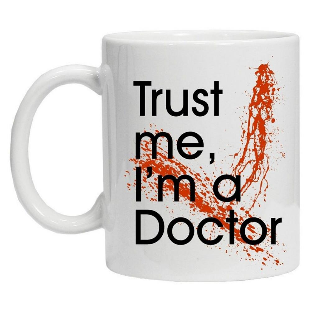Funny Doctor Gift Mug ,Trust Me I 'M A Doctor Gift Joke Mug Doctor ...
