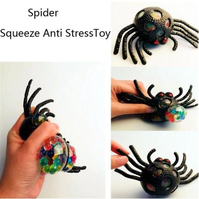 Buy 1 Pcs Spider Mesh Ball Stress Squeeze Toys Relief Stress Ball for ...