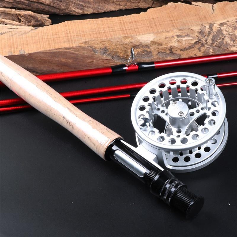Buy Fly Fishing Combos -2.7m /8.86 Ft 5/6# 4 Sections Fly Rod with 3BB ...