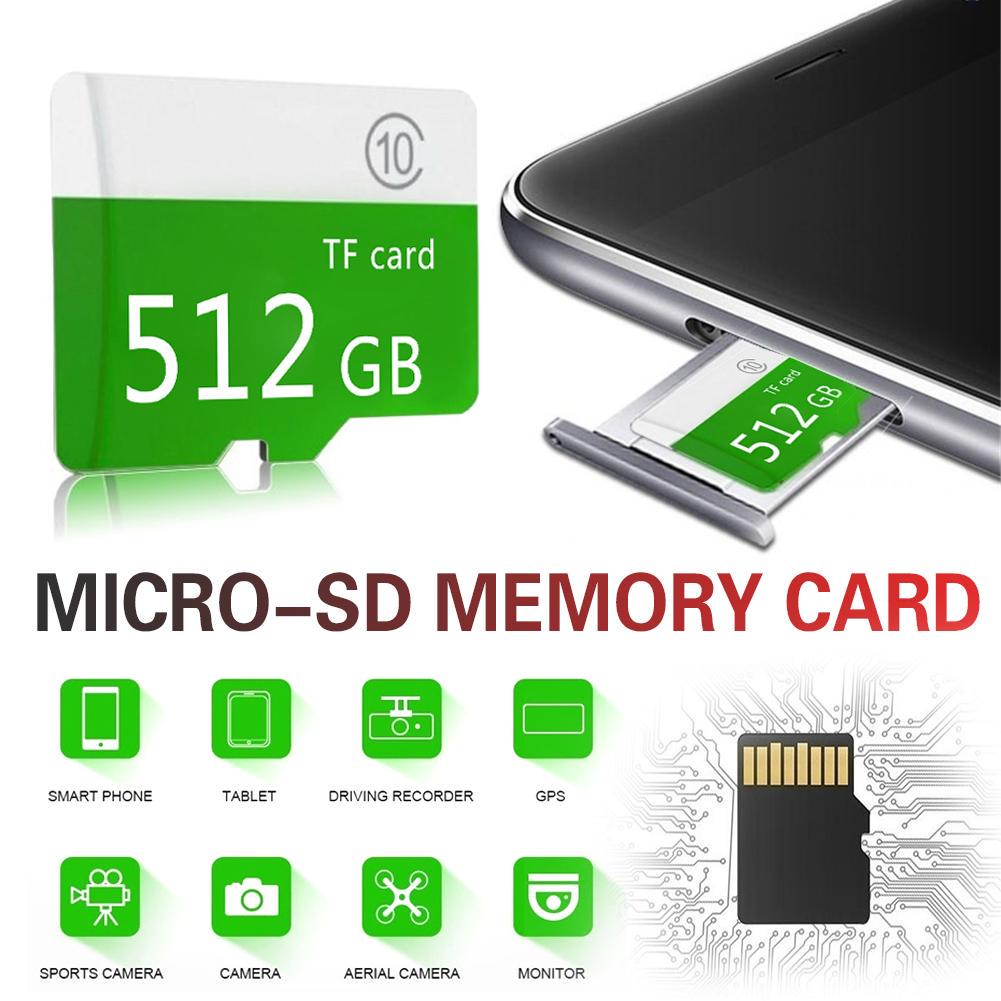 Large-Capacity Micro-SD Memory Card 64gb 128gb Class 10+Sd-Tf, Suitable ...