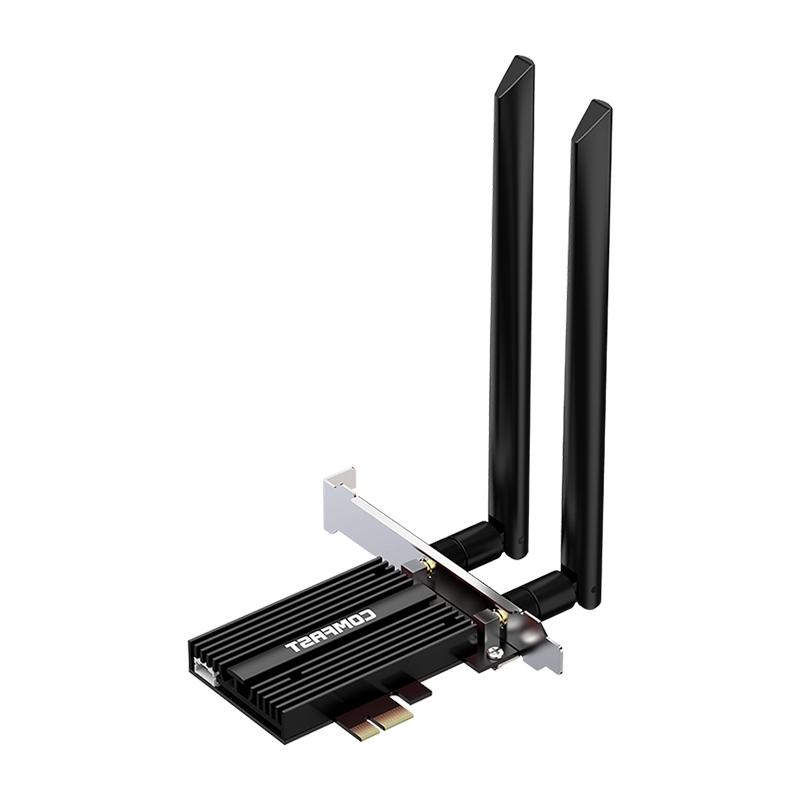 COMFAST CF-AX180 PRO 1800Mbps PCI-E Bluetooth 5.2 Çift Frekanslı Oyun ...