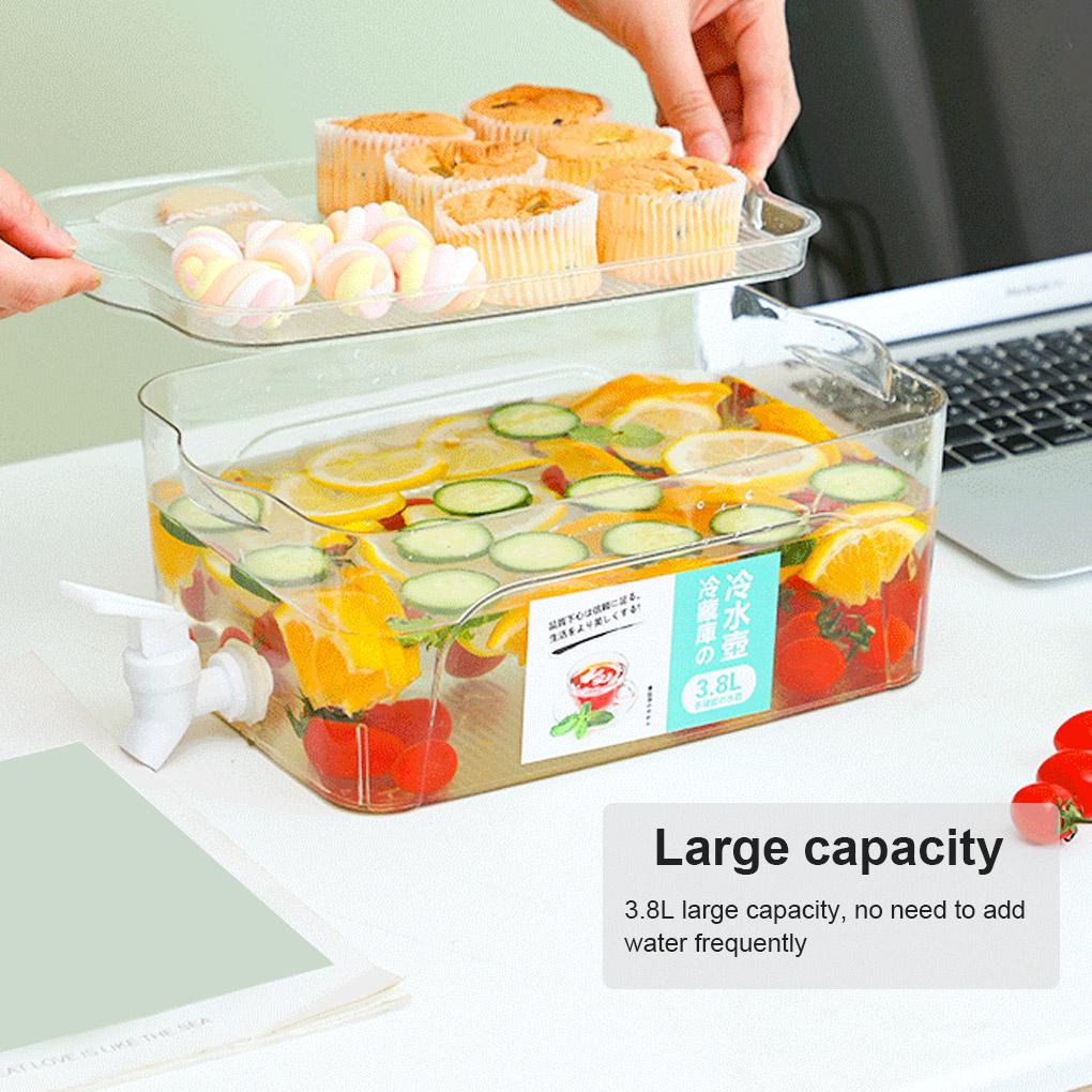 Satın alın 3.8L Fruit Kettle Household Water Bottle Fruit Kettle ...