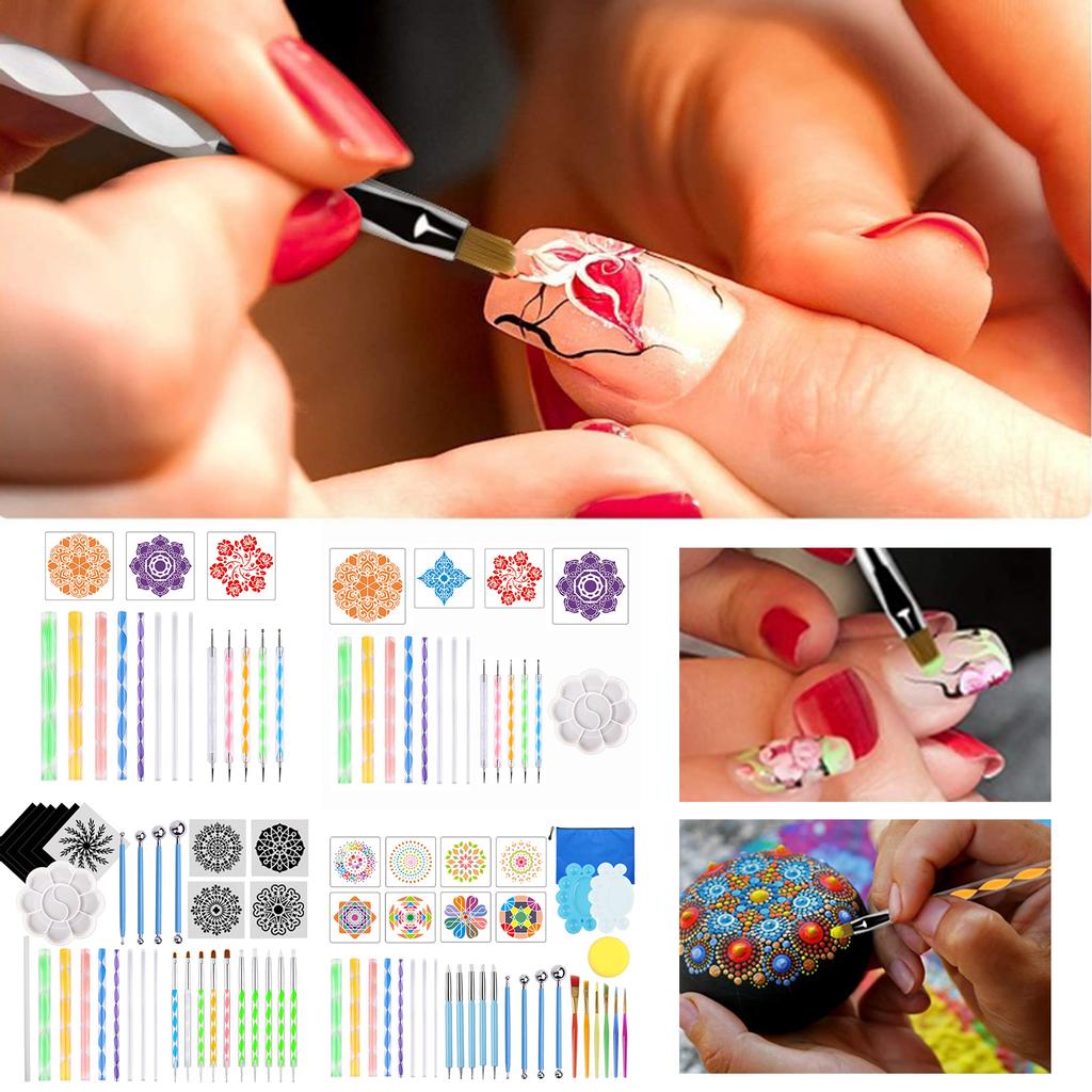 Buy Painting Tool Set Reusable Unique DIY Stippling Equipment Kit at ...