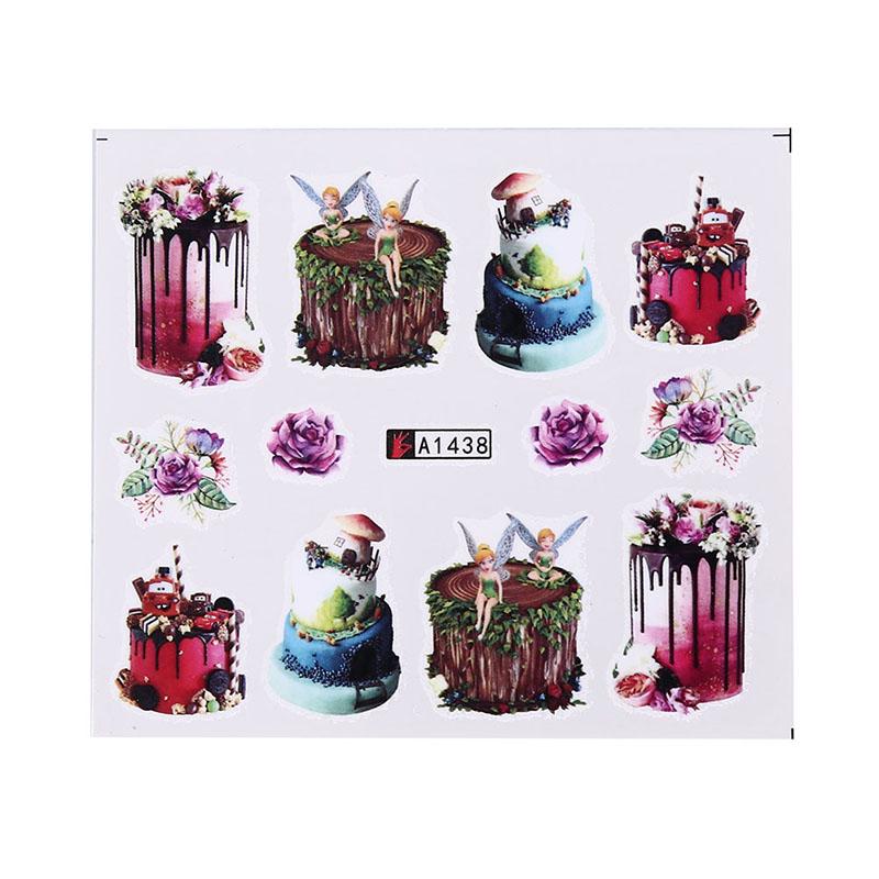 Buy 24 Sheets Mixed Designs Watermark Decals Water Transfer Nail Art ...