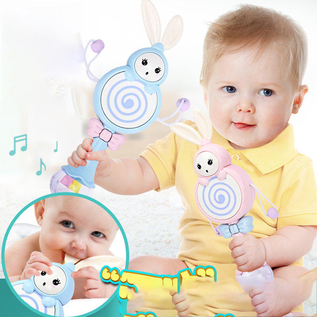Buy Music Flashing Baby Rattle Baby Rattle Cute Rabbit Rattle Baby Toy ...