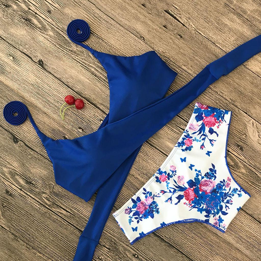 Buy Women's Bikini Padded Push-Up Bra Bandage Swimsuit Beachwear ...