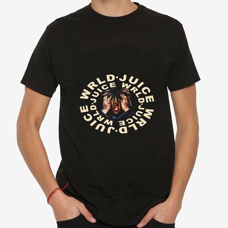 Buy Juice Wrld Fan Art Gear Short Sleeve T-Shirt Men Graphic Tees ...