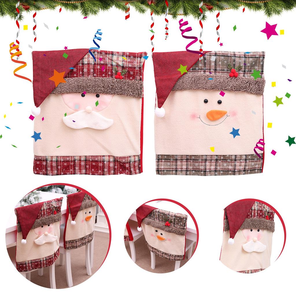 Christmas Decoration Supplies Home Decoration Chair Square Old Man ...