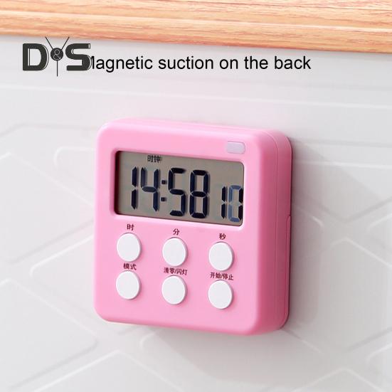 Buy Study Timer LED Display Screen Precise Timing ABS Electric Cooking ...