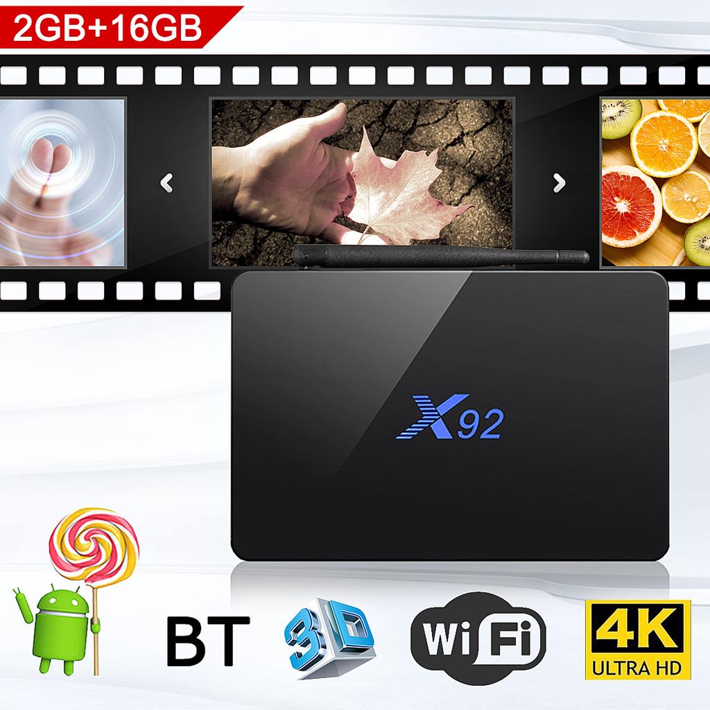 Buy X92 Android TV BOX 7.1 3GB 32GB Amlogic S912 Octa Core5G Wifi 4K ...