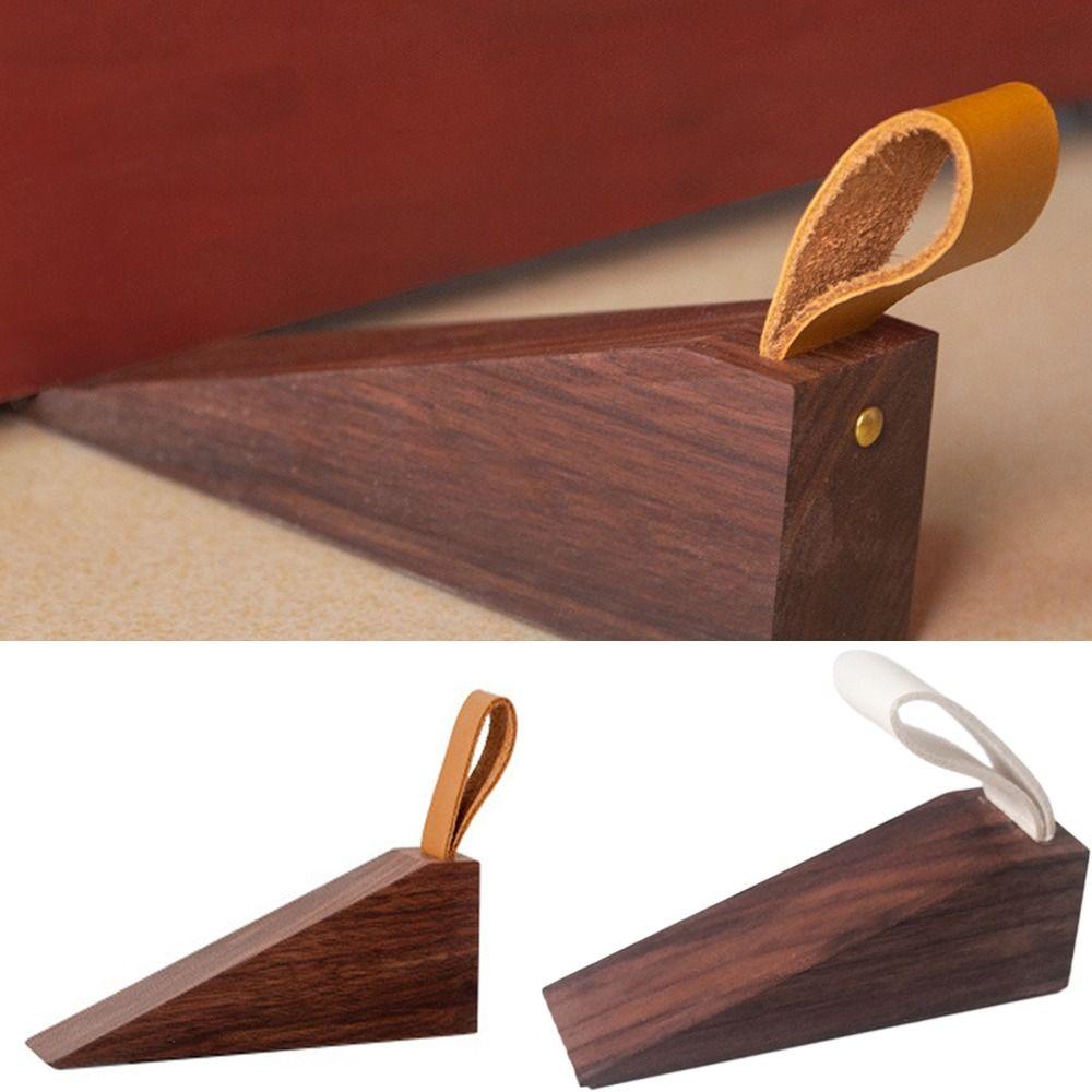 Buy Household Anti-collision Nail-free Baby Protect Wood Door Stopper ...