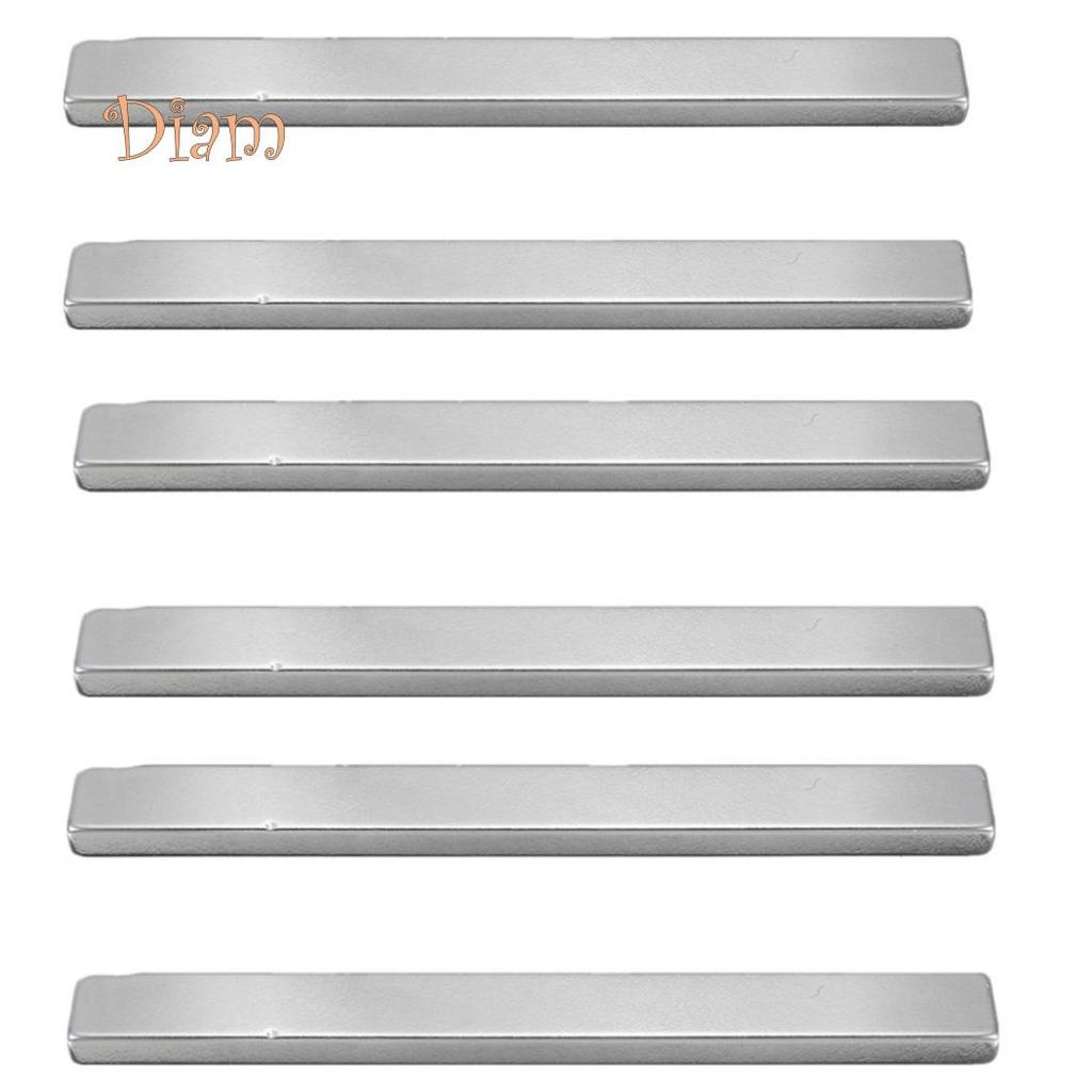 Buy ANBS 100x10x5mm N50 Long Cuboid Block Bar Super Strong Rare Earth ...