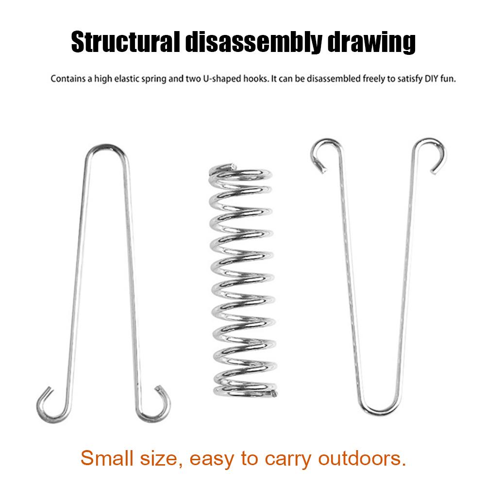 Satın alın Outdoor Camping Tent Spring Wind Rope Buckle Fix Hook ...