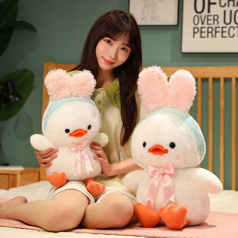 Satın alın 35 /50 /65cm Lovely Duck Plush Toys Kawaii Fluffy Duck With ...