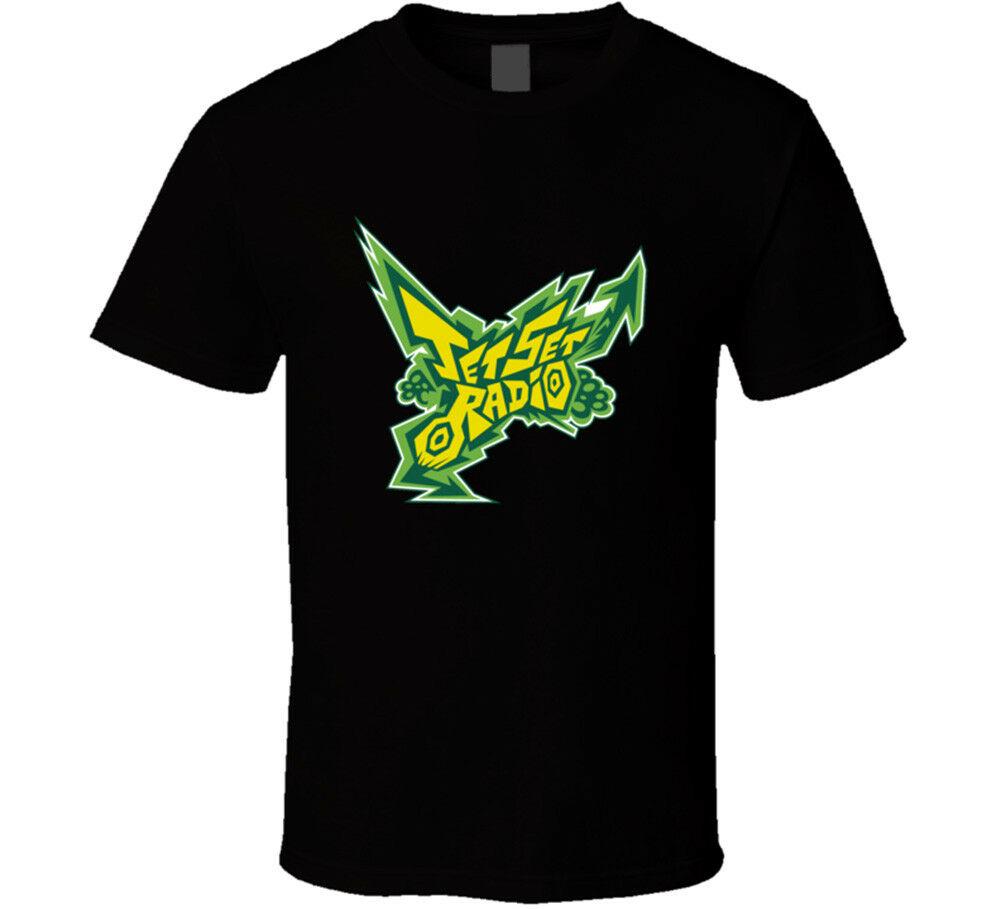 Buy Jet Set Radio T Shirt Mens Tee Anime Japanese T -Shirt Hip Hop ...