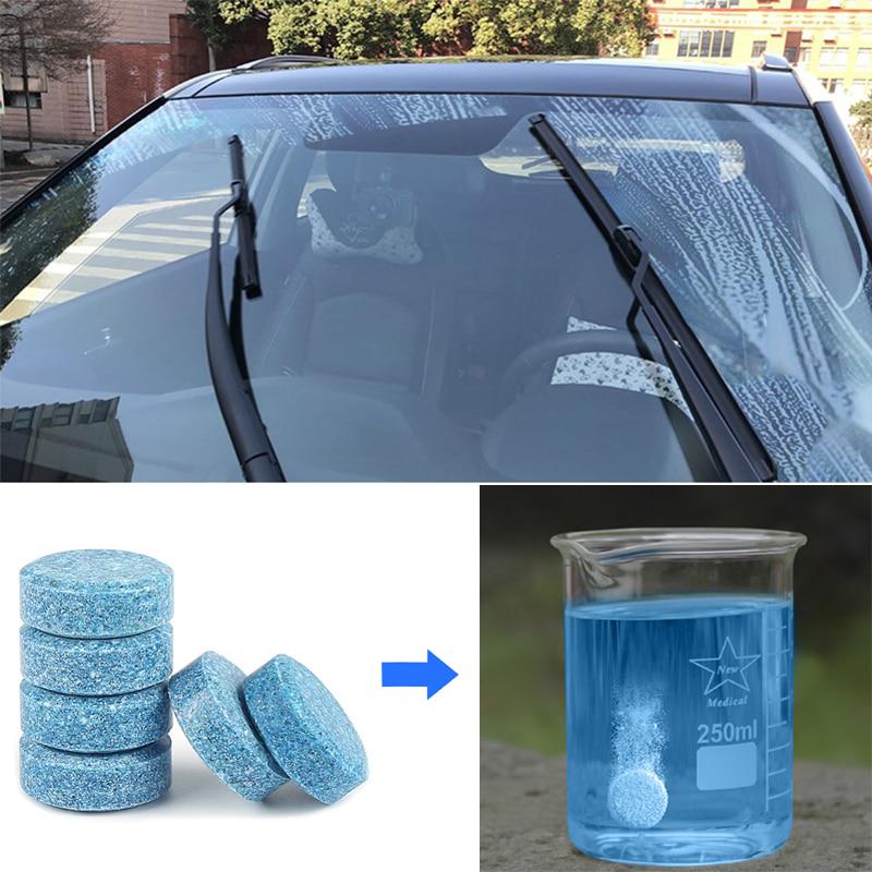 10pcs Car Windshield Wiper Concentrated Effervescent Tablets Solid ...