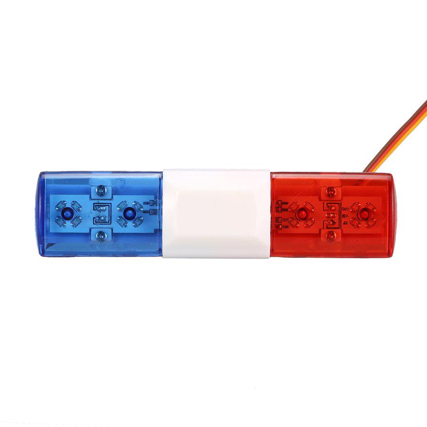 ICOCO AX-501 Multi-function Flashing LED Police RC Car Light Bar for 1/ ...