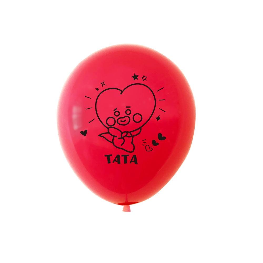 Buy 5pcs Kpop Bt21 BTS Latex Balloons Party Decoration Cartoon TATA ...