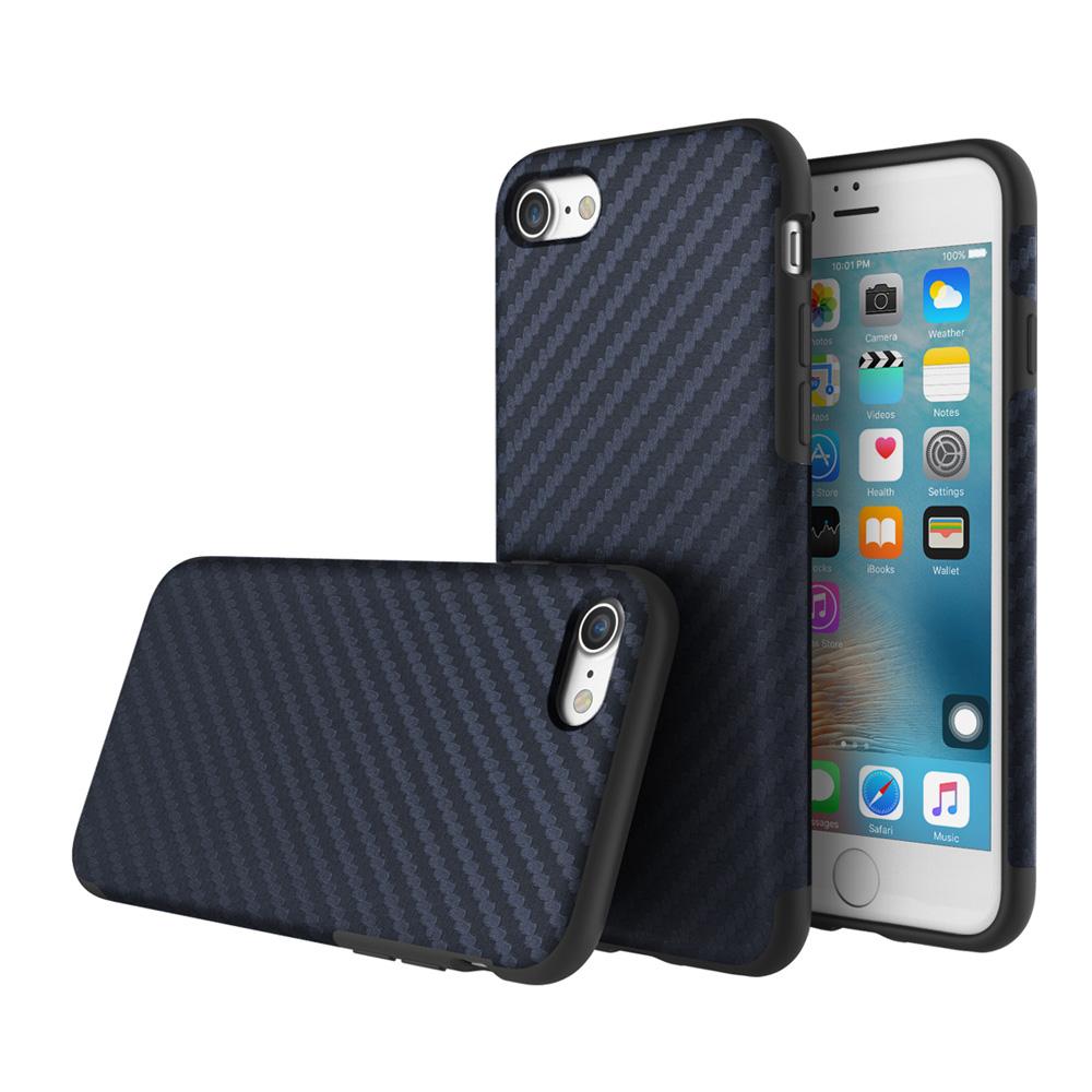 Buy Carbon Fiber Grain TPU Phone Case 360 Degree Full Protect Phone ...