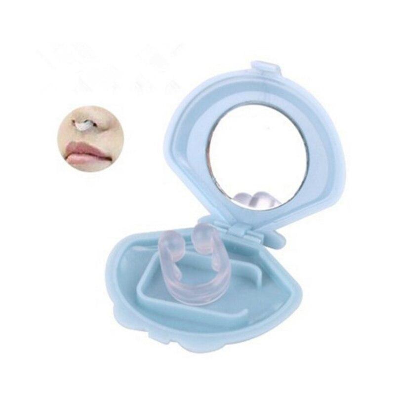 With small mirror New 1Pc Mini Silicone Snoring Device Stop Intoxicated ...