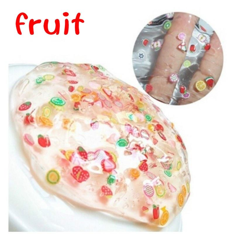 Buy Non-Toxic Super Clear Fruit Slime for Kids Jelly Slime Mud 60ml at ...