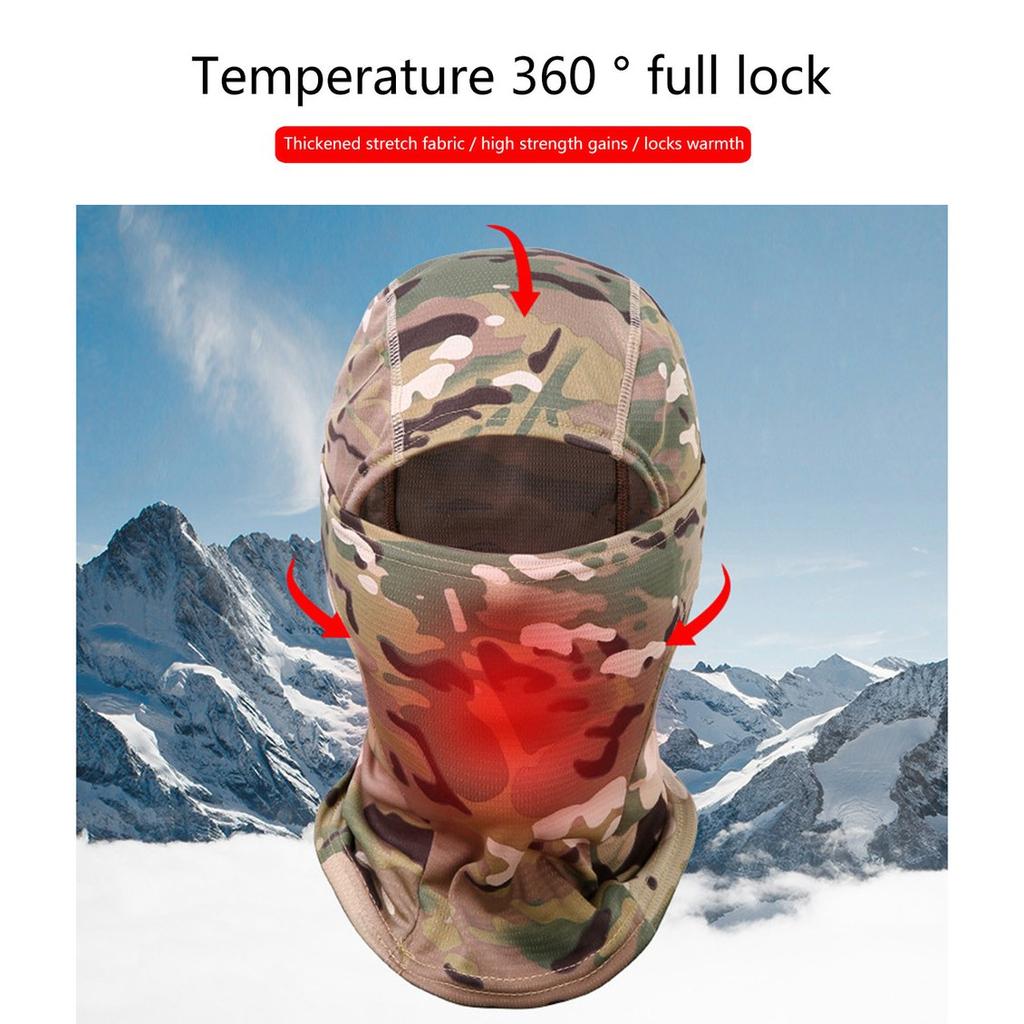 ICOCO Outdoor Life Camouflage Ninja Mask Riding Mask Anti-Terrorism ...