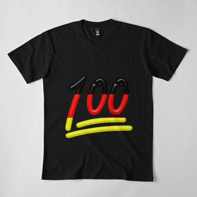 💰Köp billigt online Men Premium Cotton Harajuku T-Shirt One Hundred 100 ...