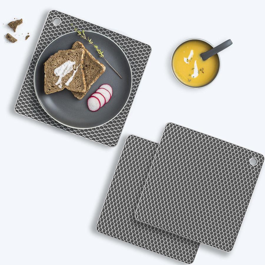 Food Grade Silicone Square Placemat Waterproof Table Mat High ...