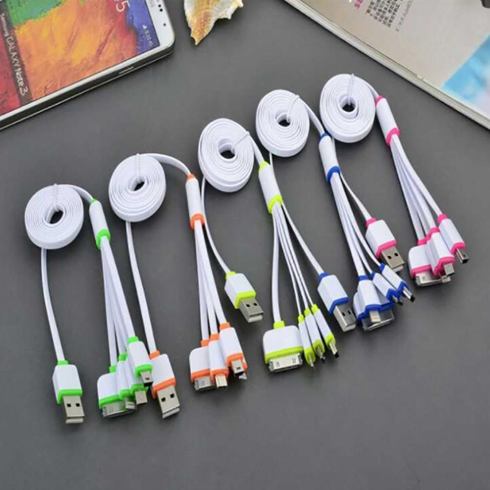 Buy Universal 4 In 1 Usb Cable Multi Charger Line For Mobile Phone at ...