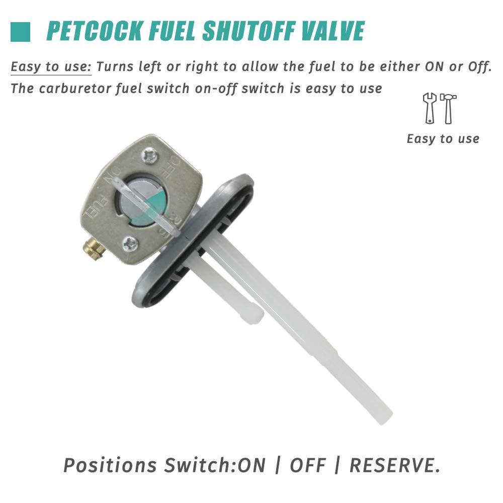 Gas Fuel Tank Switch Valve Durable Gas Tank Petcock Anti Corrosion ...