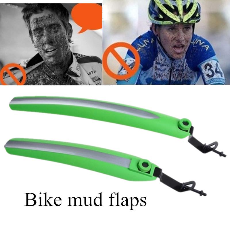 2pcs Professional Cycling Outdoor Reflective Front Rear Wing Bicycle ...