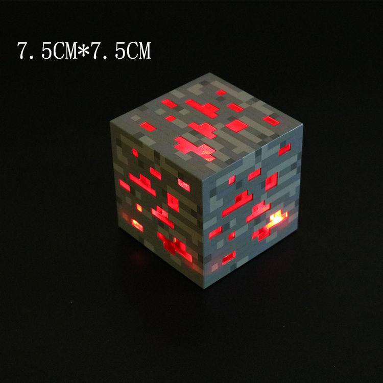 Buy Pixel Game My World Minecraft Charging Luminous Torch Lamp Can Be ...