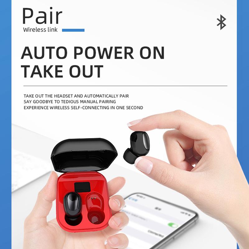 X10 TWS Wireless Bluetooth 5.0 Earphone 9D Stereo Earbuds IPX7 ...