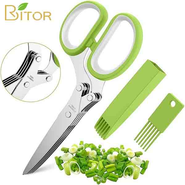 Buy Multi-layer Scissors Kitchen Scissor Multipurpose Chopping Shear ...