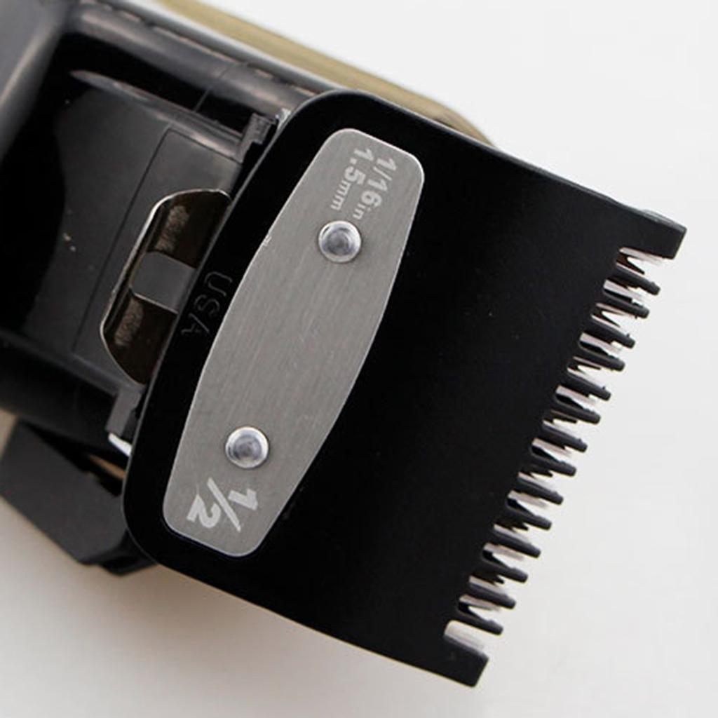 Buy MakeBeautyLife Electric Hair Clippers Limit Comb Haircut Calipers ...
