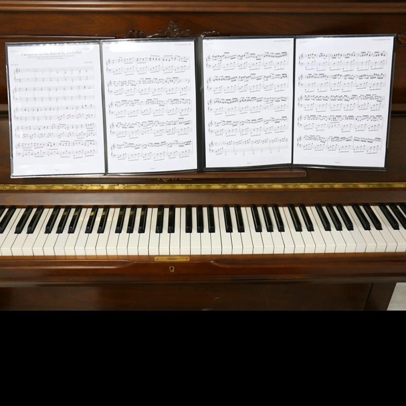 Music Score Folder Piano Book 6 Page Document Storage Holder acheter à ...