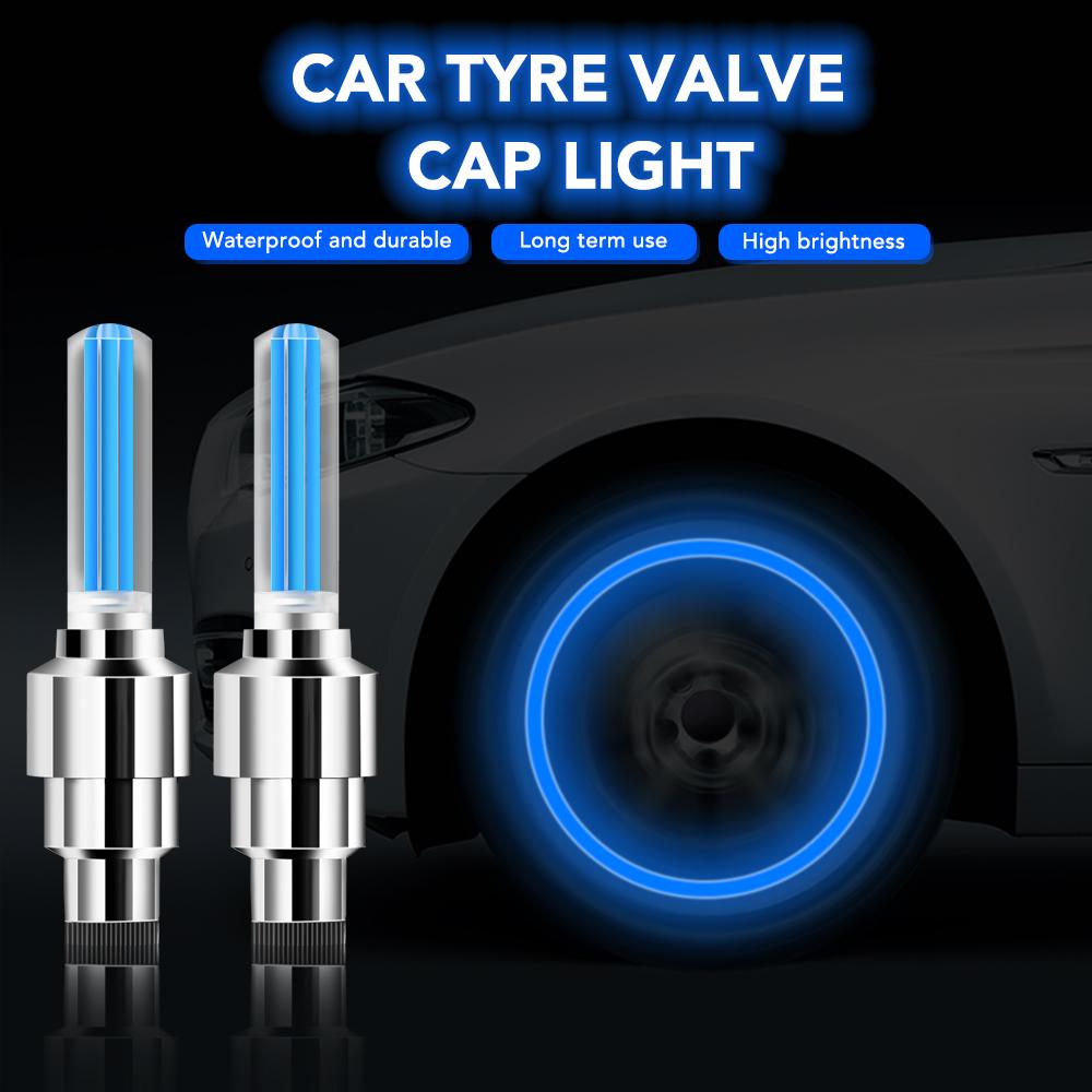 Cheap 2PCS Car Wheel LED Light Motocycle Bike Light Tire Valve Cap for ...