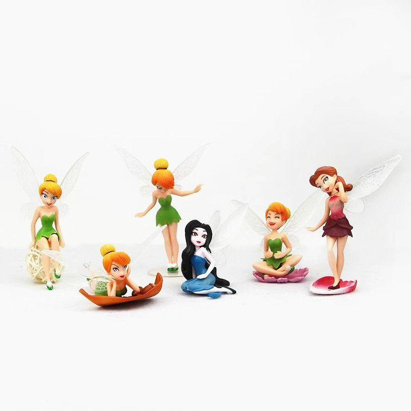 Buy Flower Fly 6pcs Fairy Pixie Wing Family Miniature Dollhouse ...