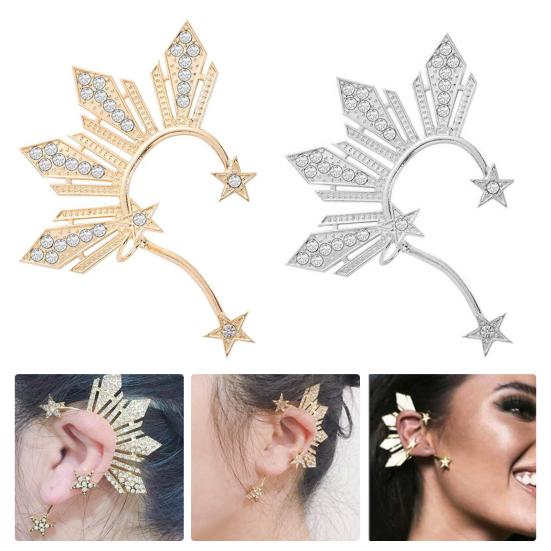 Buy Stylish Ear Hanging Clip Electroplating Decoration Female Women ...