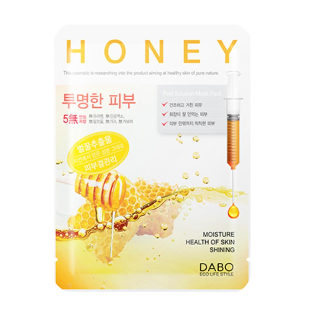 Buy Dabo First Solution Mask Pack Honey 10 Sheets - Moisturizing Health ...