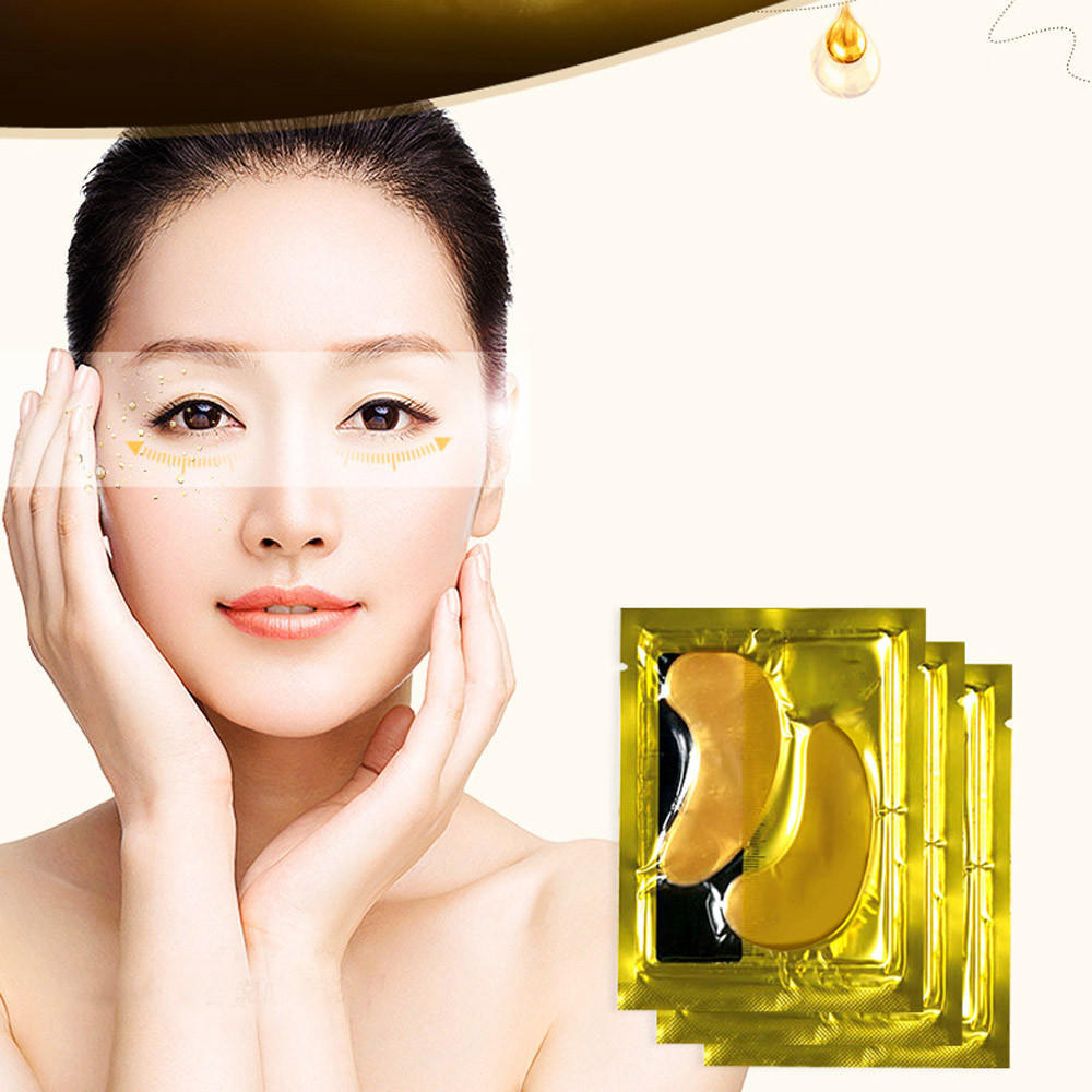 Buy Gold Masks Crystal Collagen Eye Mask Eye Patches For The Eye at ...