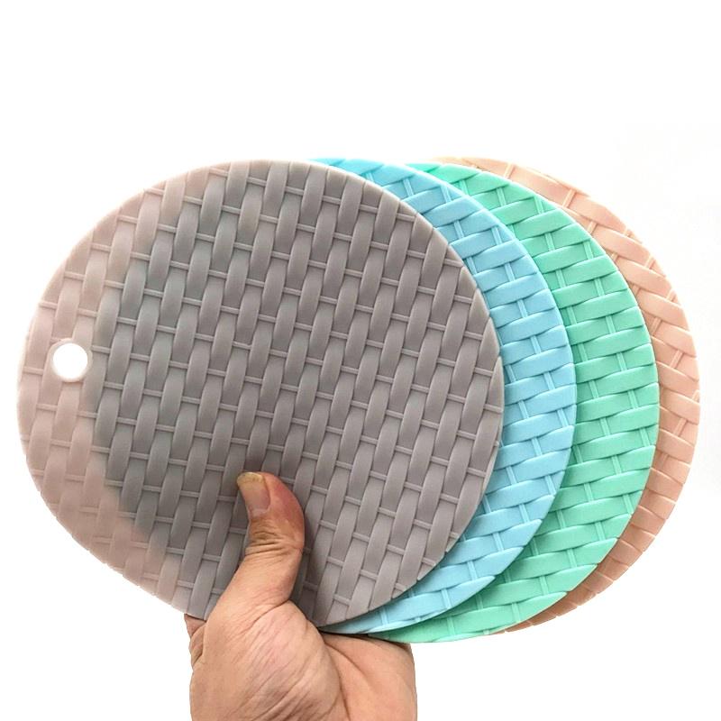 Buy 1 Pc Food Silica Insulation Mat Multi-Function Table Mat Anti-Hot ...