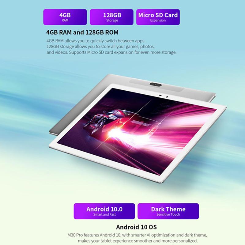 Teclast M30 Pro 10.1 Inch PC Tablet Android 10 IPS 1920*1200 4G Call ...