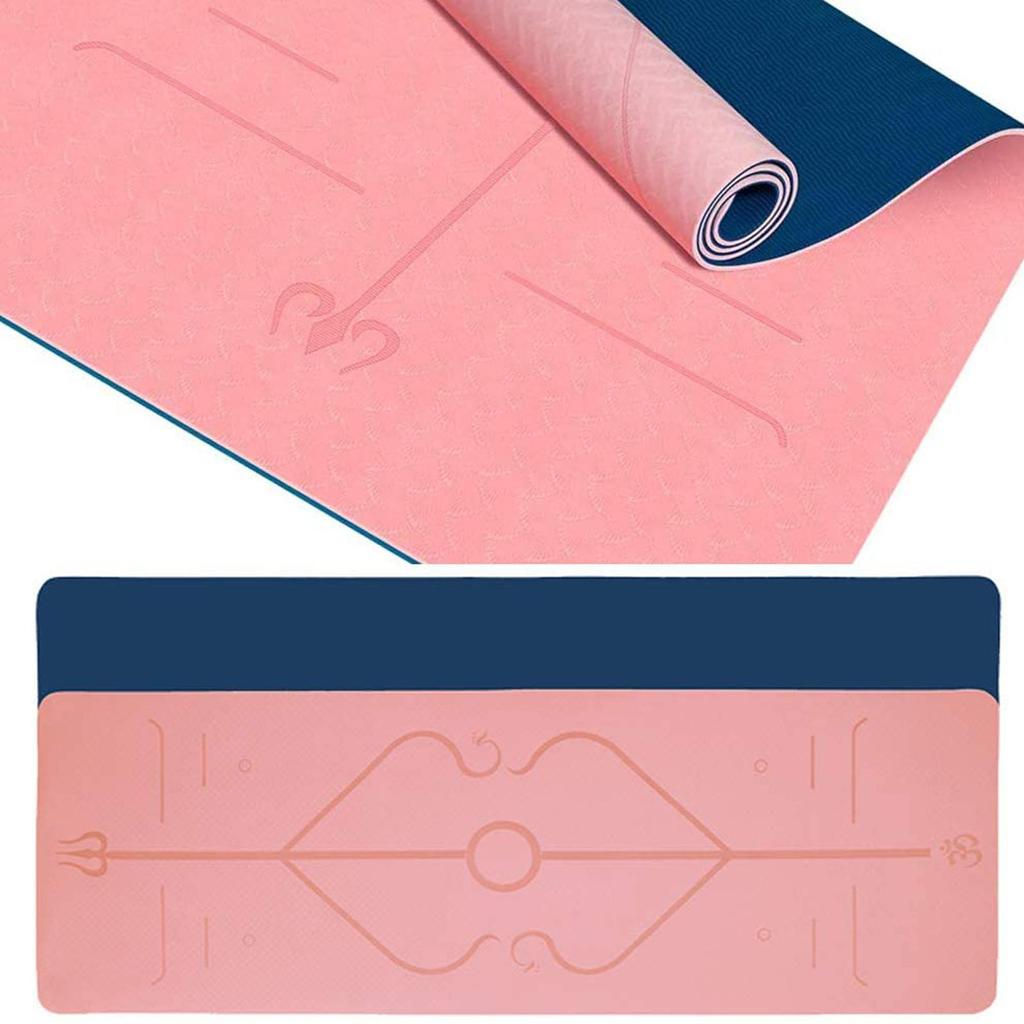 Satın alın Folulus 6mm TPE Yoga Mat With Position Line Non Slip Fitness ...