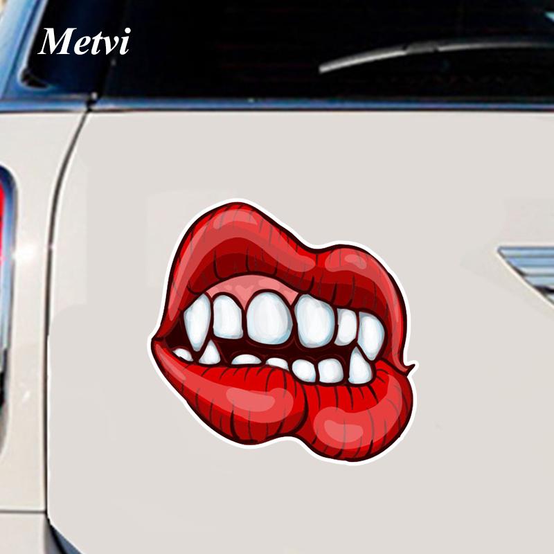 Buy Metvi Funny Sticker On Car Accessories PVC Cartoonr For Car ...